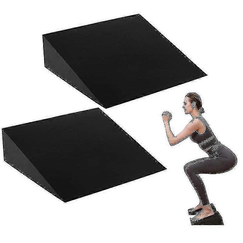 Yoga Blocks Foam Squat Wedge Block Calf Stretcher Slant Board Foot ...