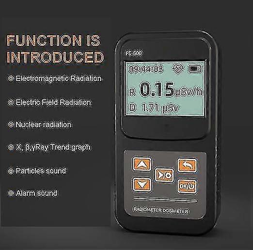 Radioactive Detector Meter Nuclear Radiation Detector Geiger Counter ...