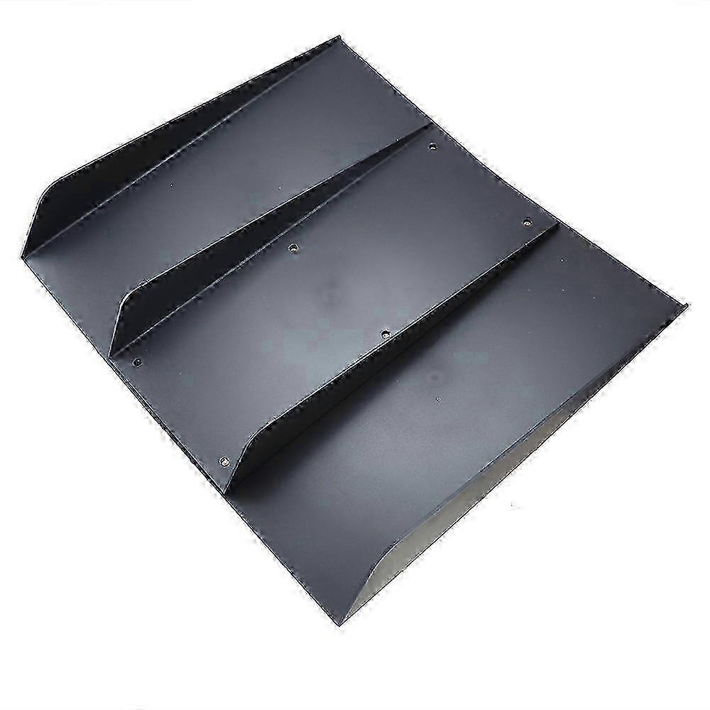 Universal Rear Bumper Diffuser Lip 22" x 21" Black ABS Car Rear Spoiler ...