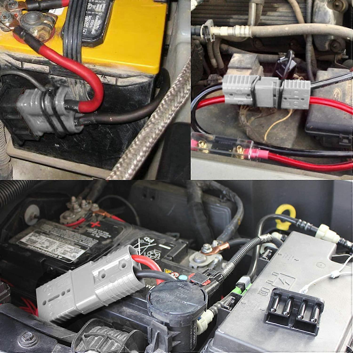 2 Pieces of Quick Connect Plug 175A 600V Battery Quick Connector Power ...