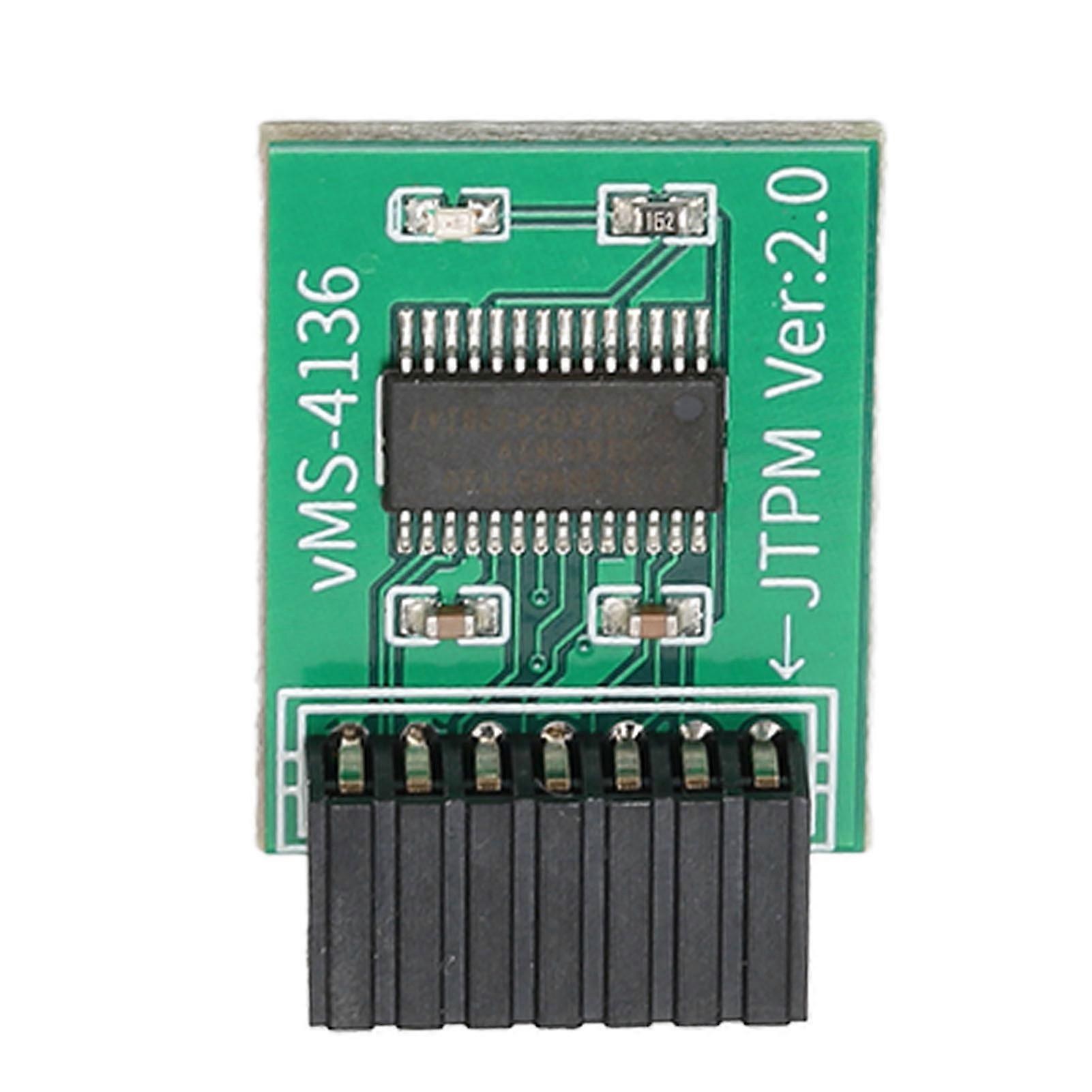 TPM 2.0 Module LPC Interface Stable High Safety Durable Material 14Pin ...