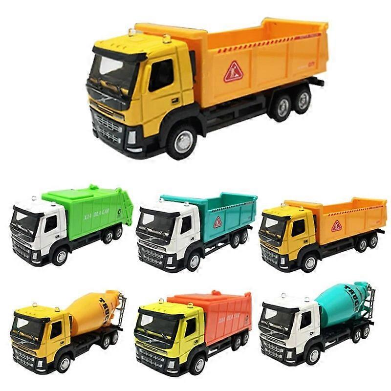High Simulation Toy Car Model Diecast Plastic Pull-Back Bus Inertia Car ...