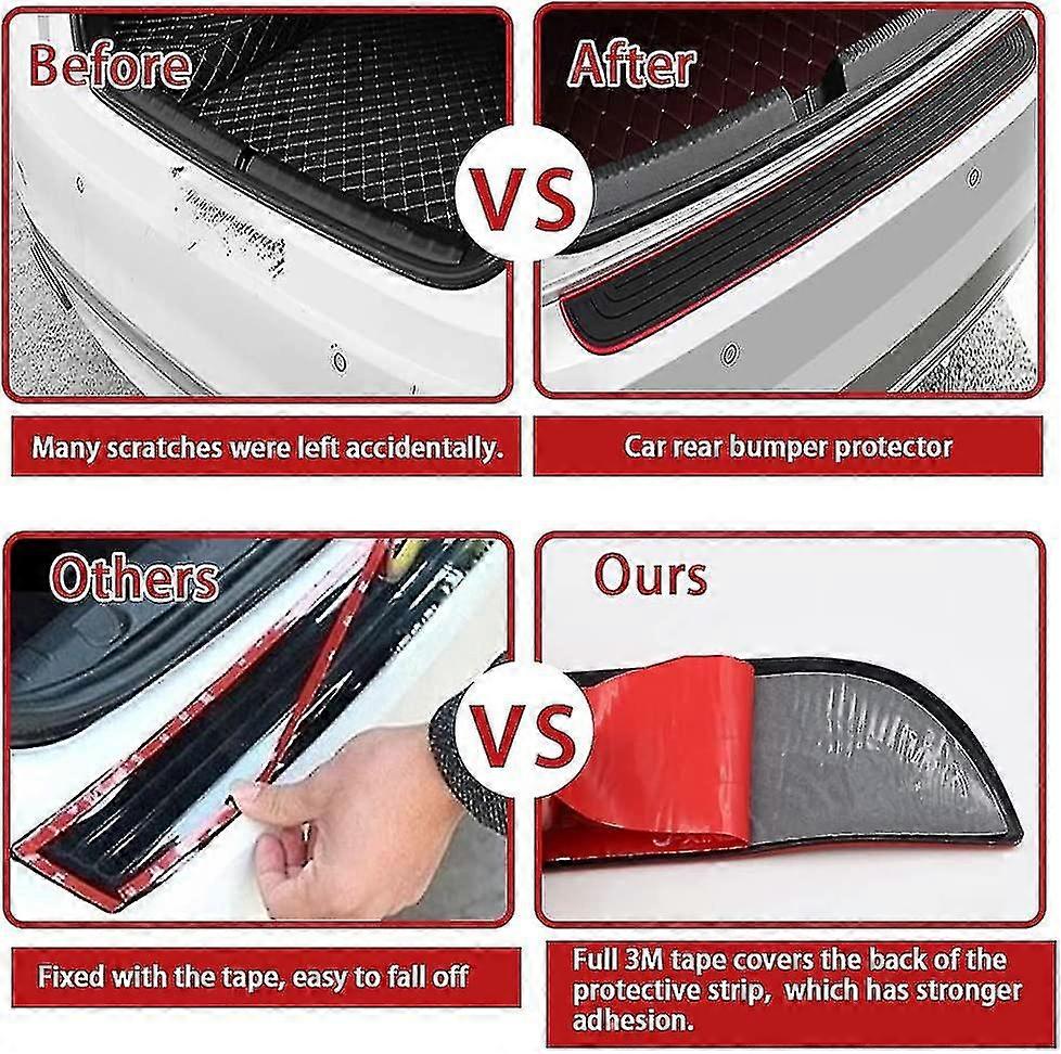 Car Rear Bumper Protector, Anti-scratch Car Door Sill Protectors ...