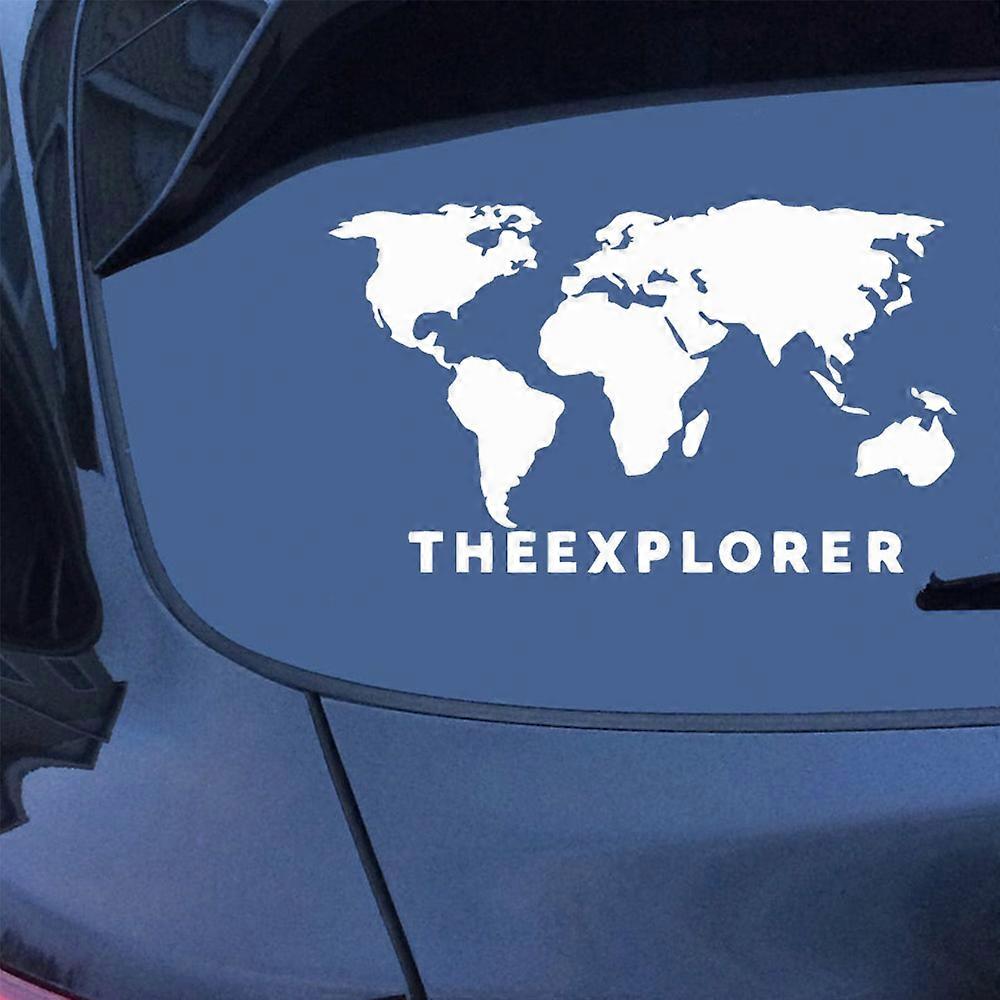 World Map Stickers For Cars Funny Sticker On Car Stickers And Decals ...