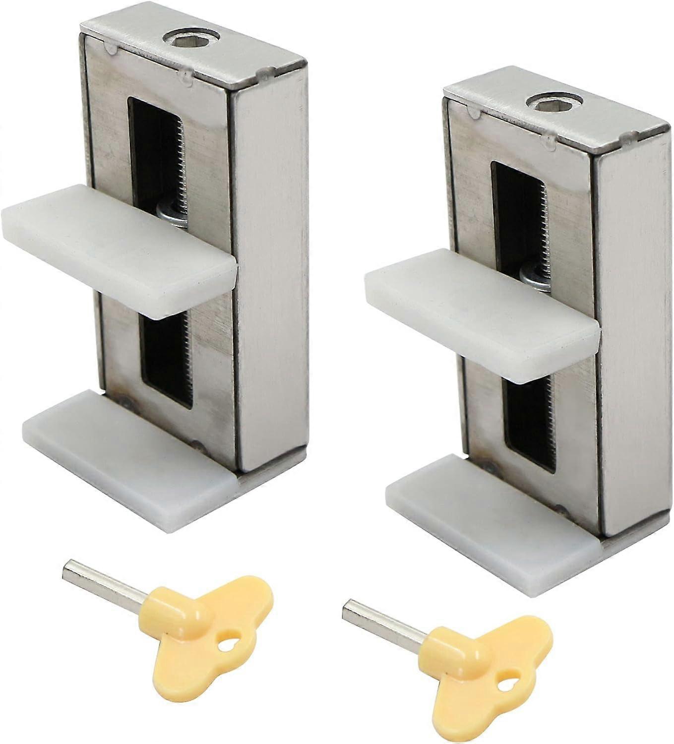2pcs Window Locks Sliding Door Patio Lock Block Sliding Bay Window Lock ...