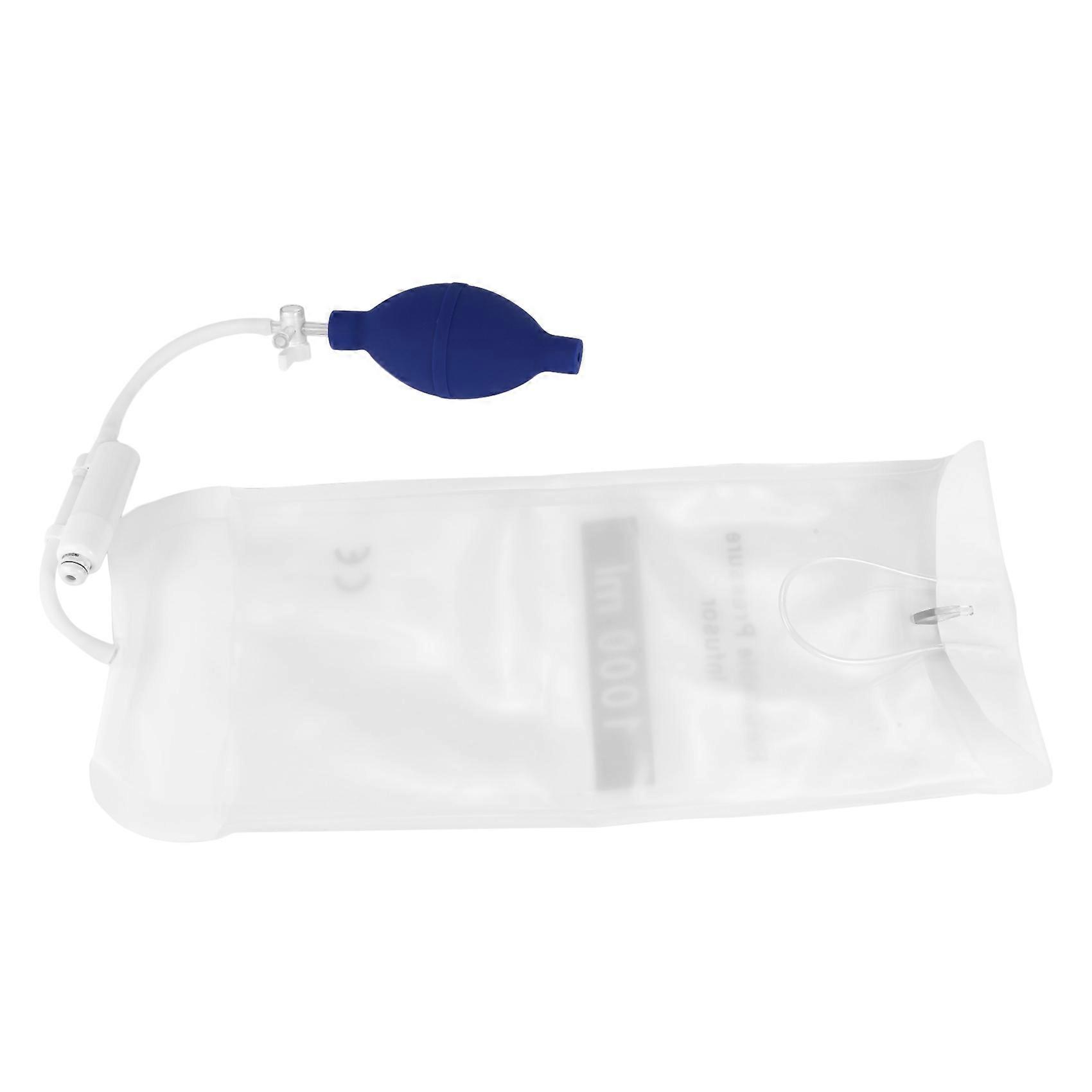 1000Ml Reusable Pressure Infusion Bag with Pressure Display Infusion ...
