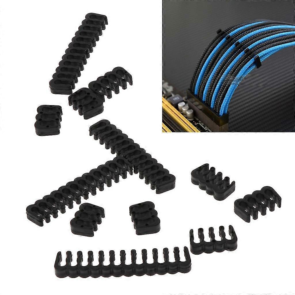 Cable Comb For 2.5-3.0mm Pc Power Cables Organizer Wiring Management 6 ...