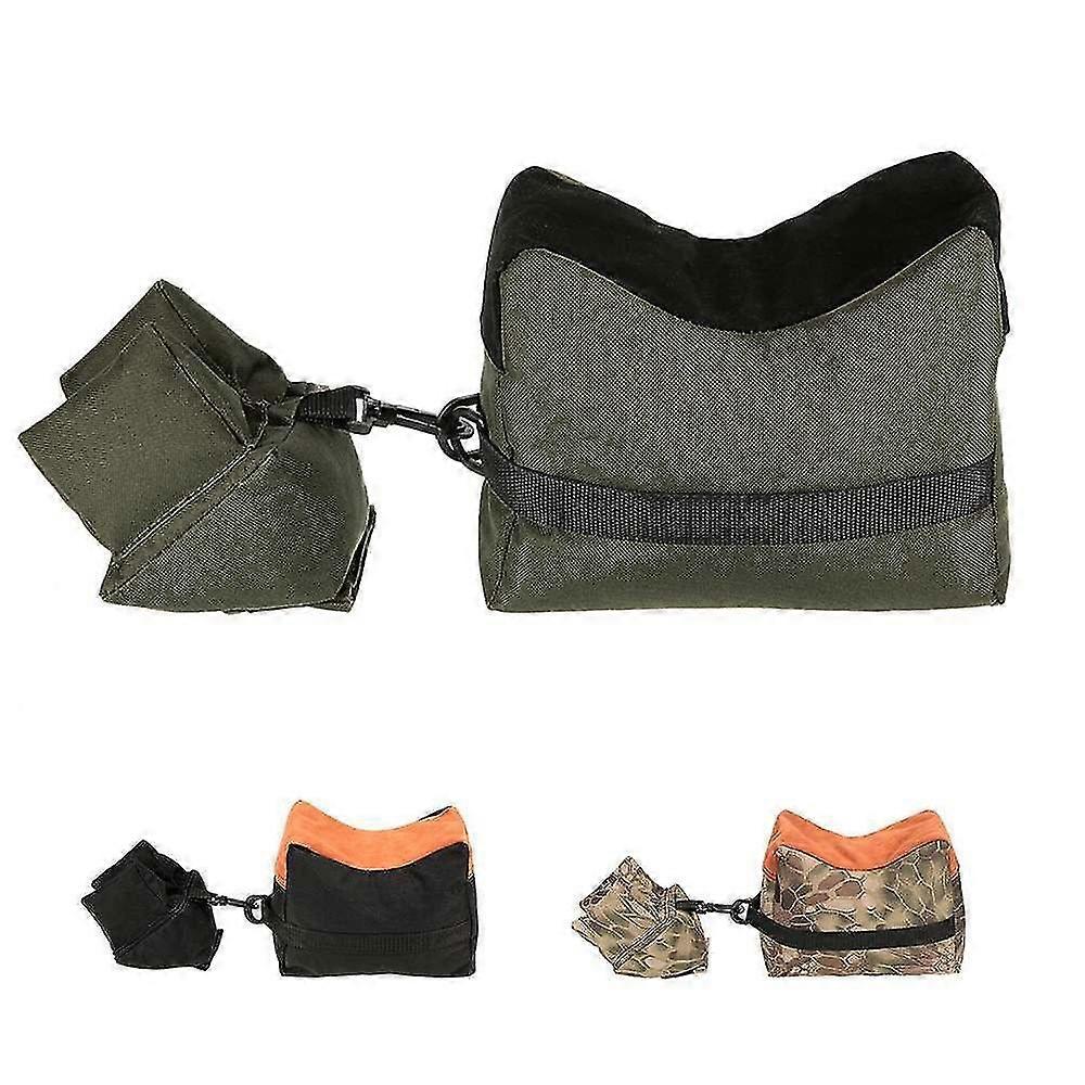 Shooting Range Sand Bag Rifle Gun-bench Hunting Rest Front Rear Stand ...