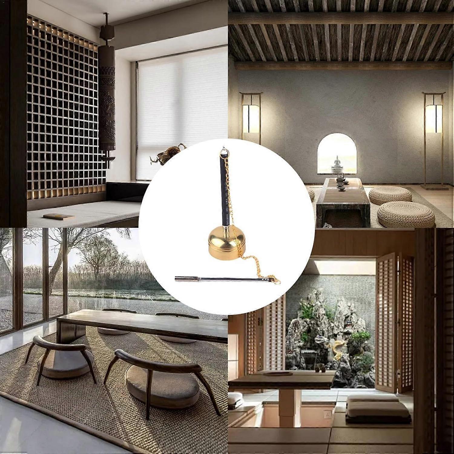 Telescopic Turkish Bell with Finger Symbols, Retractable Buddhist ...