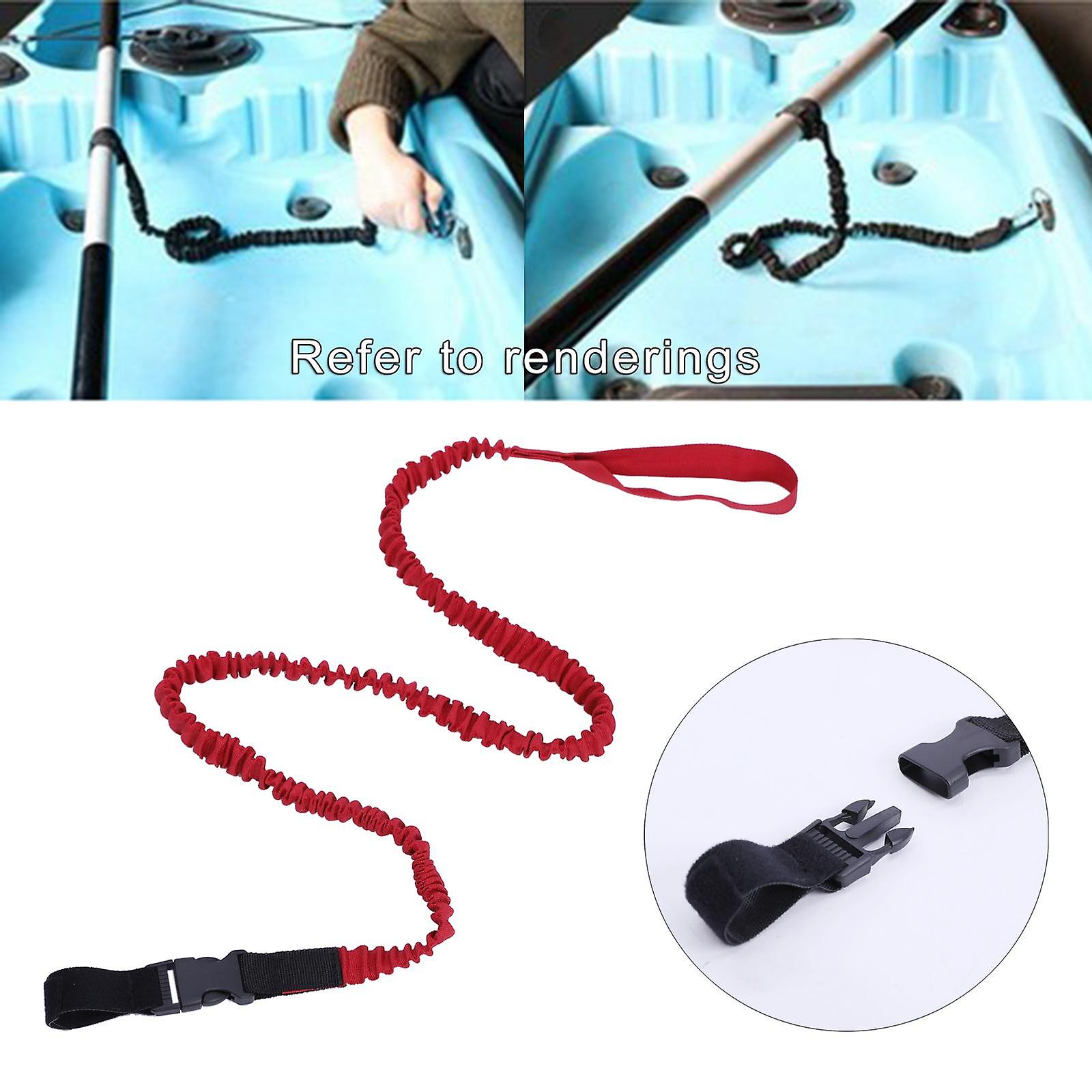 Kayak Paddle Leash Nylon Élastique Élastique Élastique Canne à Pêche ...