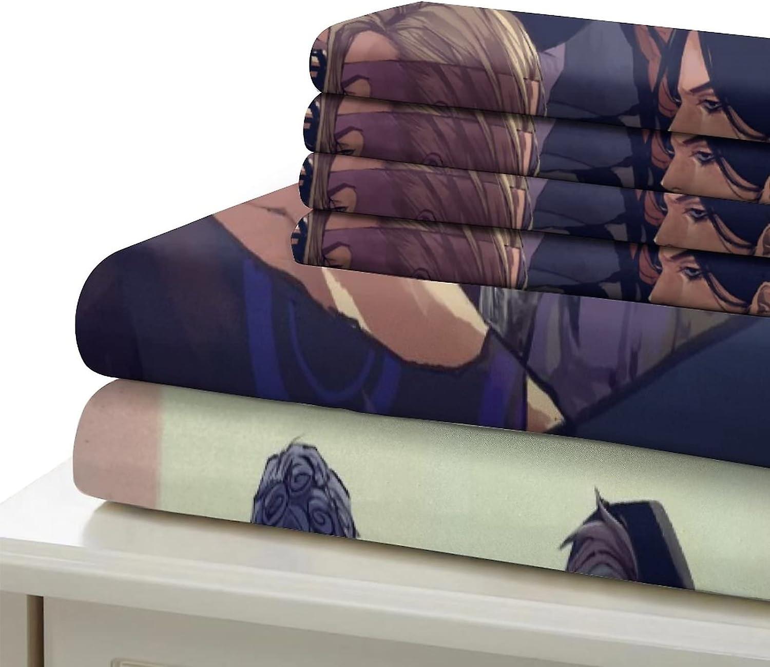 Bedding Duvet Cover Set 3D Print JoJo's Bizarre Adventure Quilt Cover ...