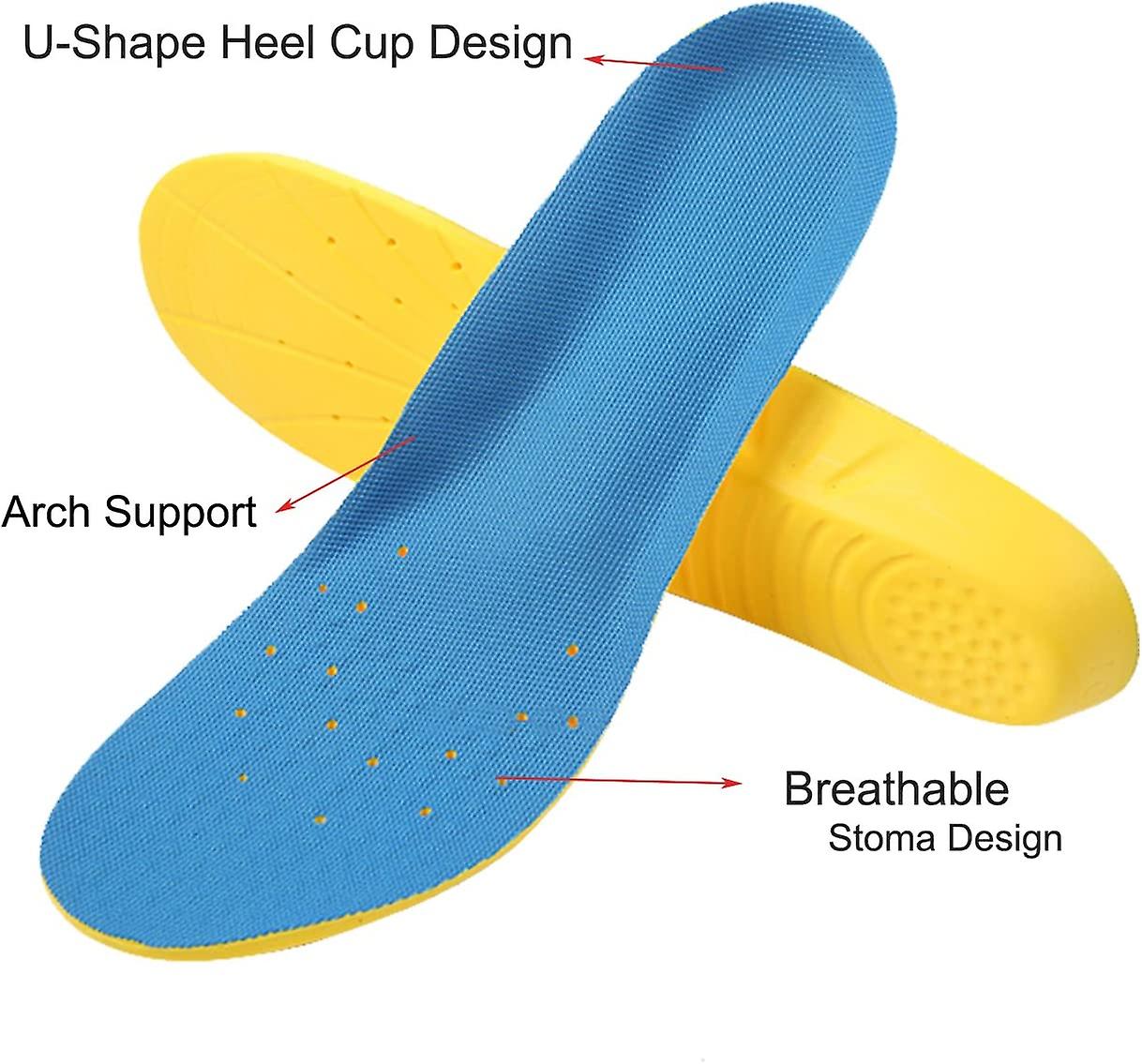 Shoe Insoles,Memory Foam Insoles Providing Great Shock Absorption and ...