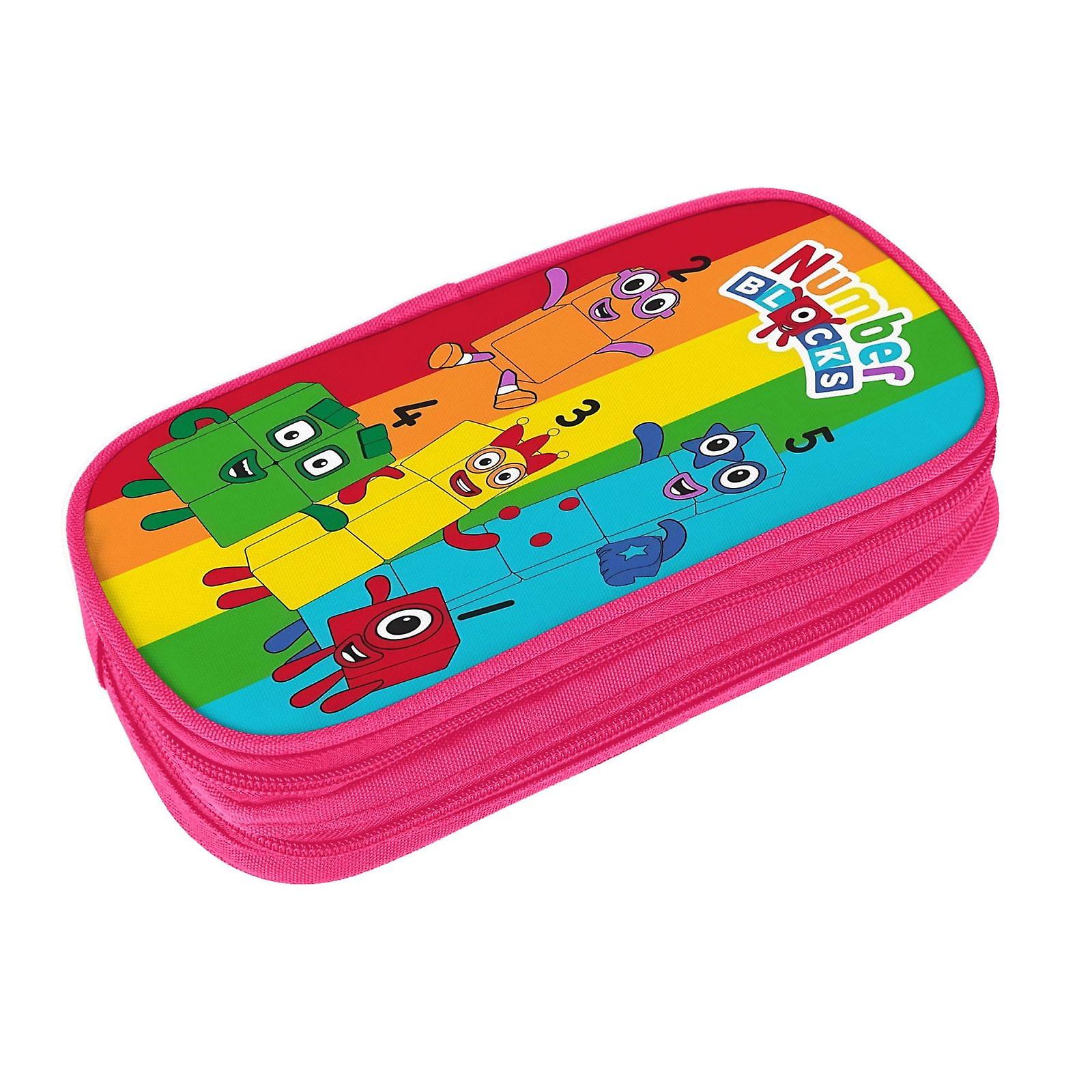 Numberblocks Pencil Case, Multipurpose Pencase ,Large Capacity Durable ...