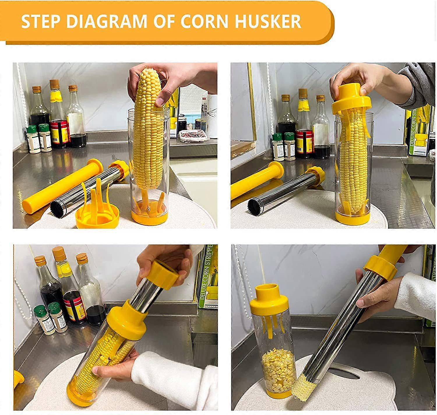Peeling Corn Kernels,Corn Stripper Fruit Vegetable Tools Stainless ...