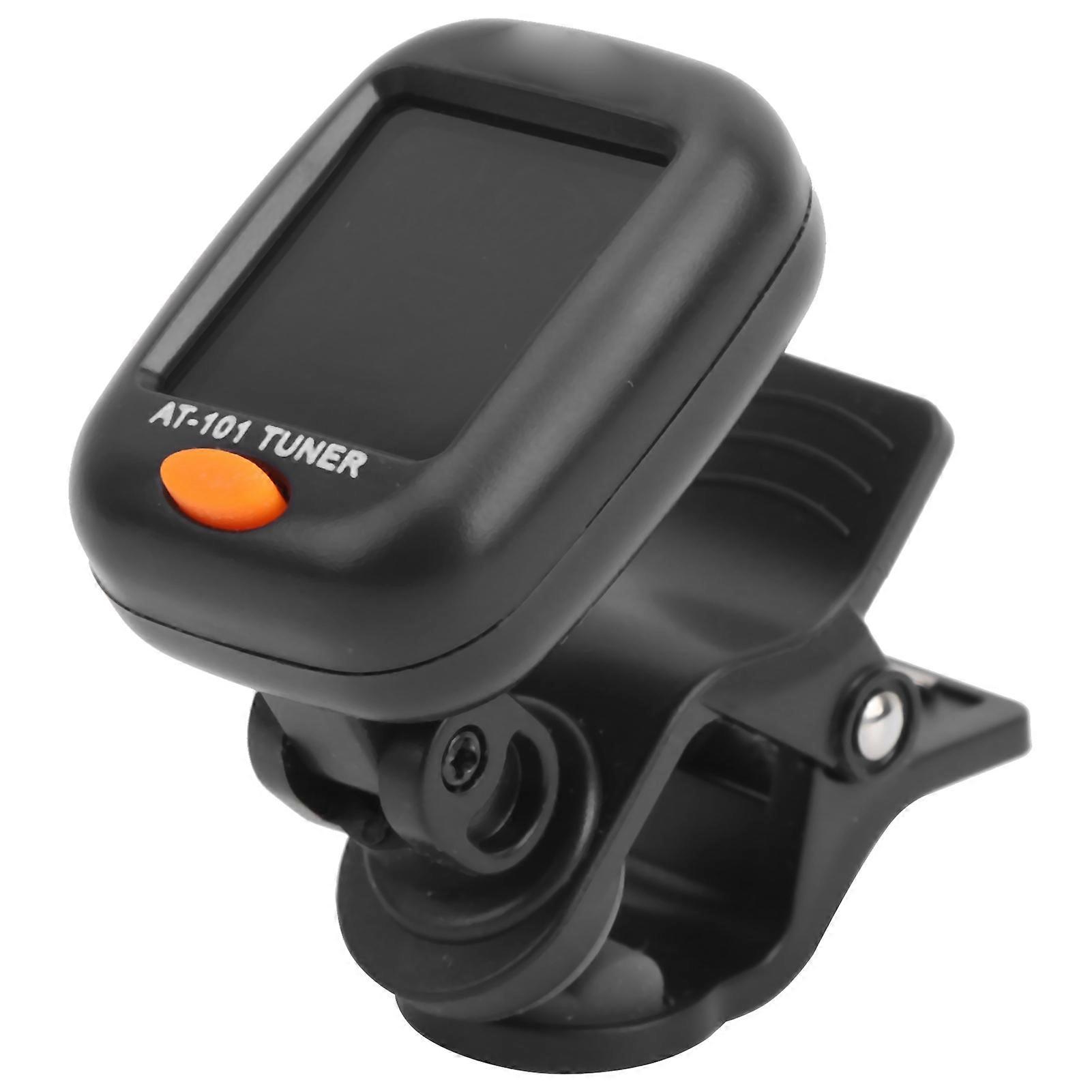 AROMA AT101 Guitar Tuner Universal Ukulele Bass ClipOn Musical ...