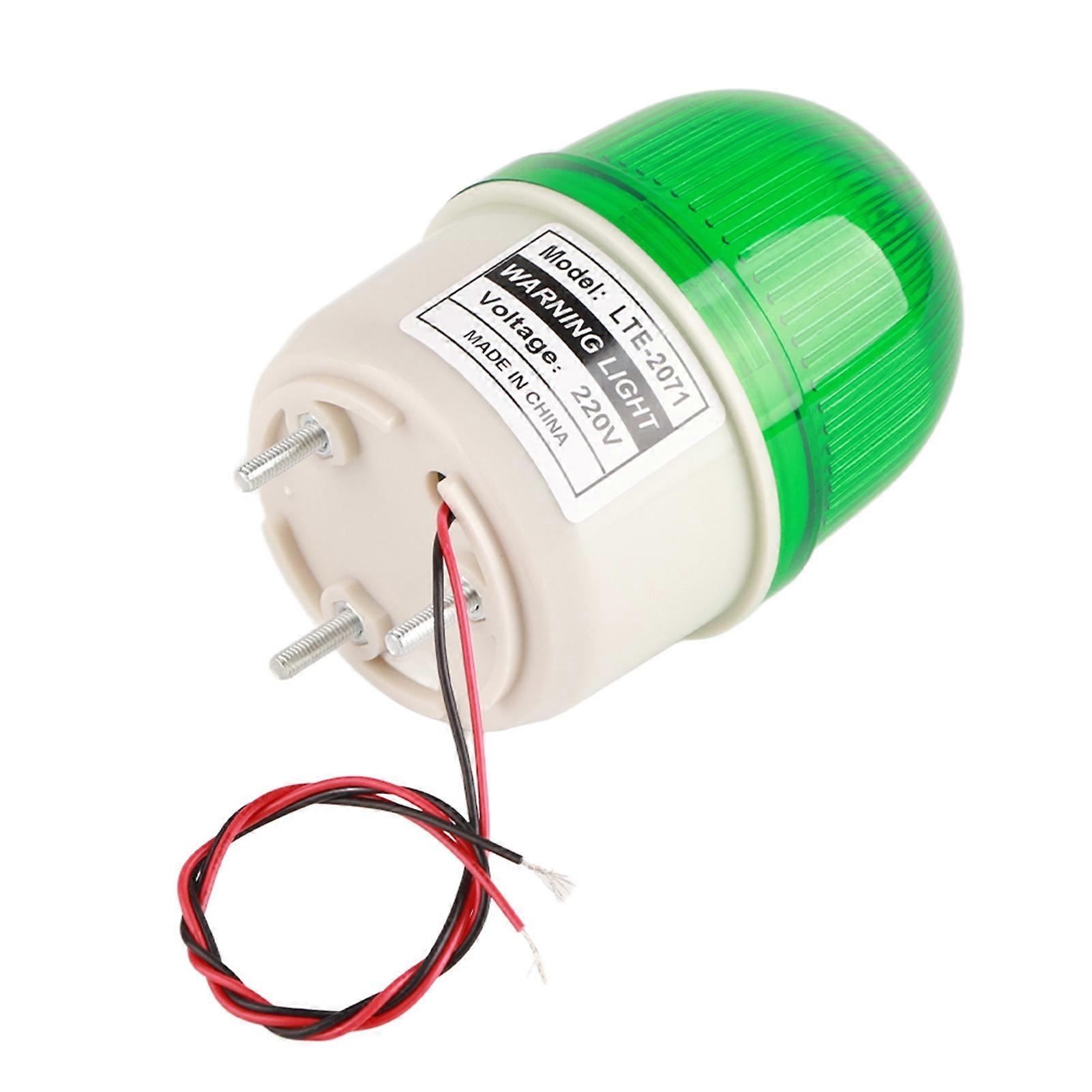 1pc Ac 220v 15w Led Flash Strobe Light Warning Lamp Industrial Machine ...