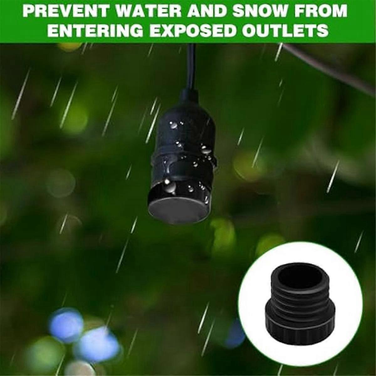 12Pcs Light Bulb Socket Cover,Light Socket Safety Cap Plugs for String ...