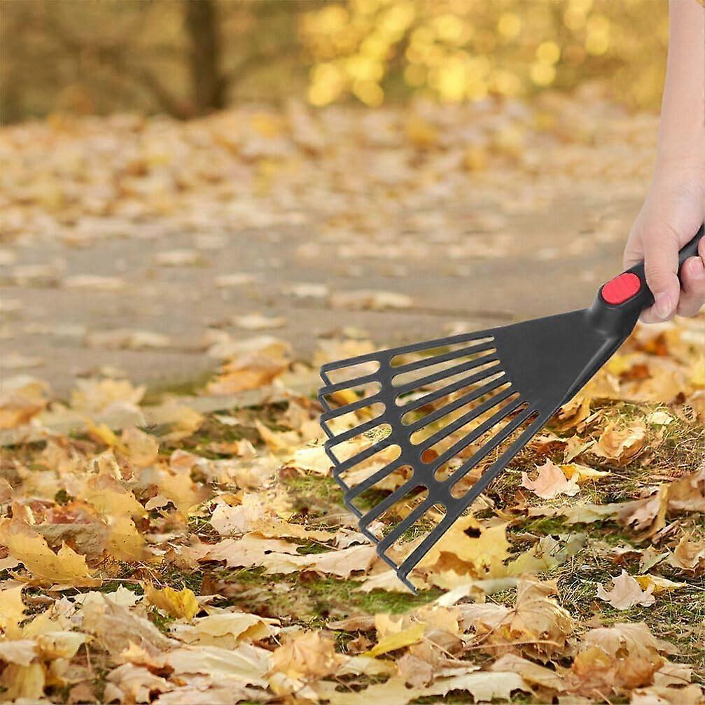 Hand Garden Rake Plastic Garden Leaf Rake Hand Cultivator Rake ...