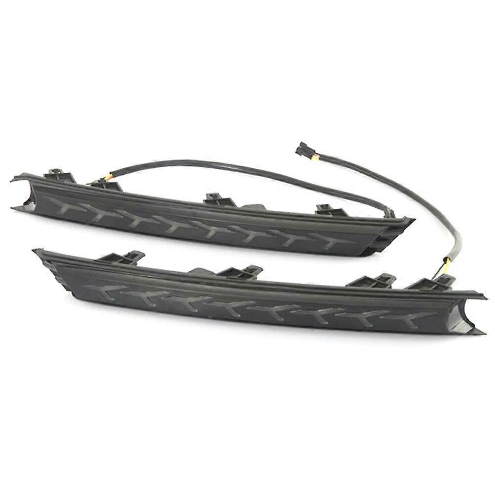 LED DRL Daytime Running Light with Flowing Turn Signal Light Relay Fog Lamp 12V For Mazda CX-5 ...