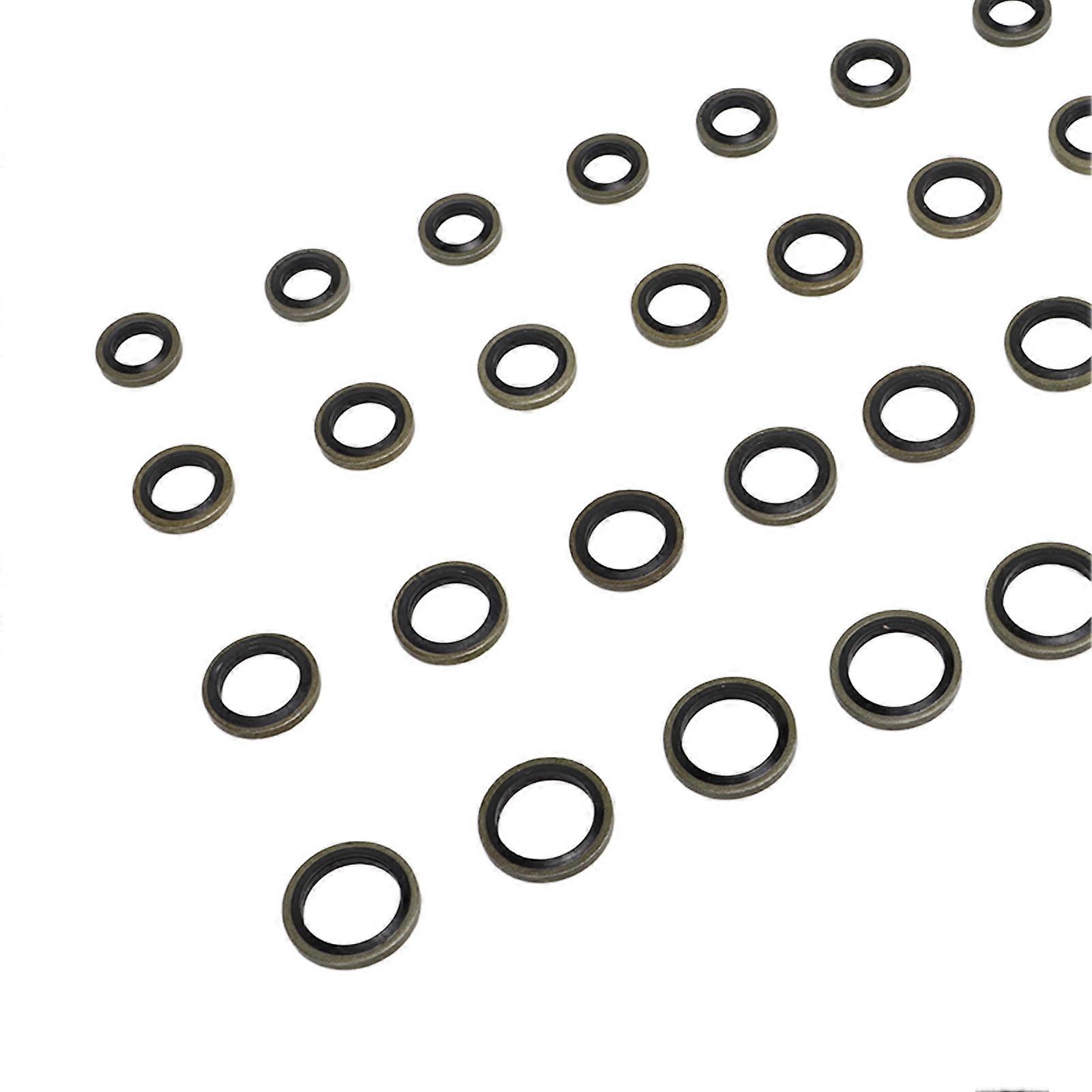 40 Pcs Banjo Bolt Fuel Sealing Washers 3918188 8mm 10mm 12mm 14mm Fuel ...
