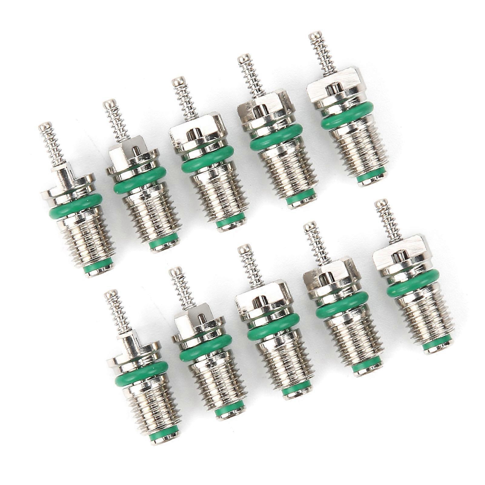 10pcs Car Air Conditioning Valve Cores Needles High Pressure Resistant ...