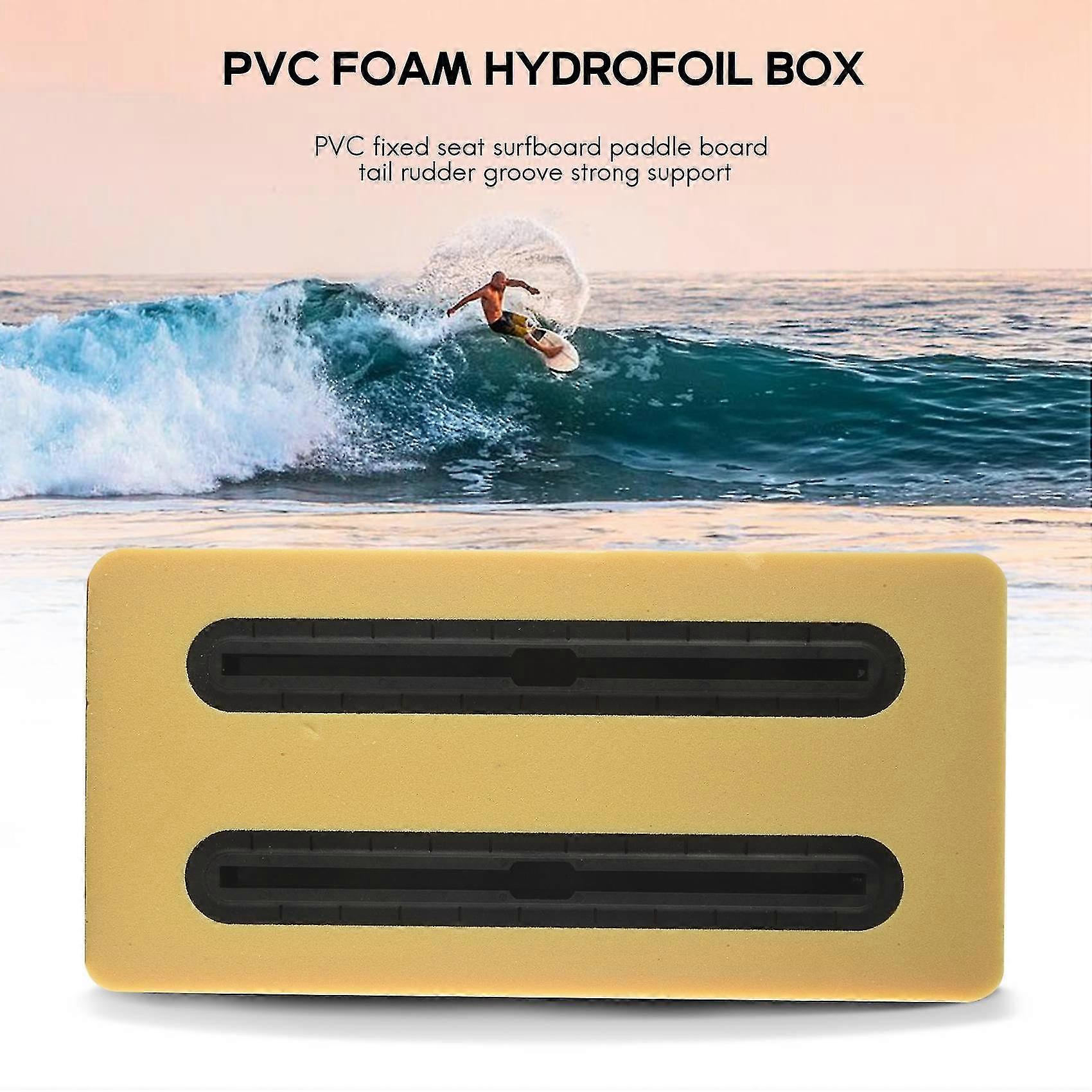 Hydrofoil Rail Box Foil Box Pvc Foam Hydrofoil Box(Black) | Fruugo UK