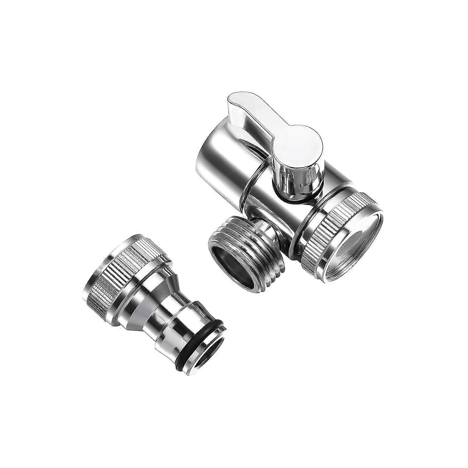 Portable Dishwasher Hose Faucet Splitter Sink Adapter Washing Machine ...