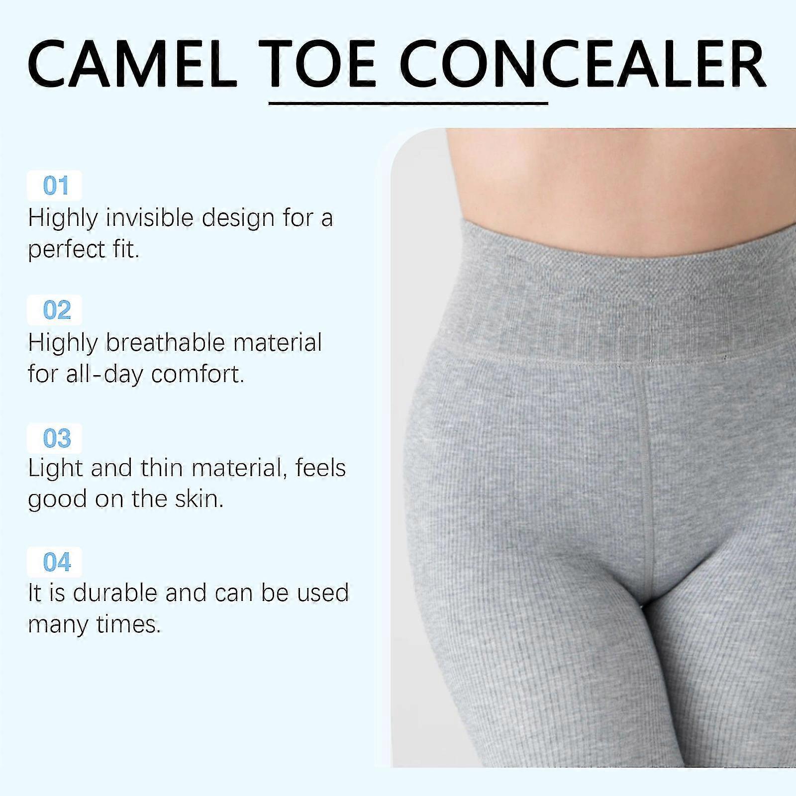 Camel Toe Concealer, Seamless Camel Toe Hider, Reusable Invisible Anti ...