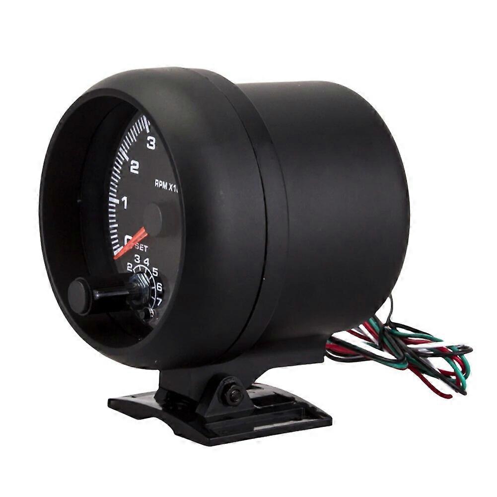 RPM Meter 12V Car Tachometer Gauge LCD Display Electrical Tachometer ...