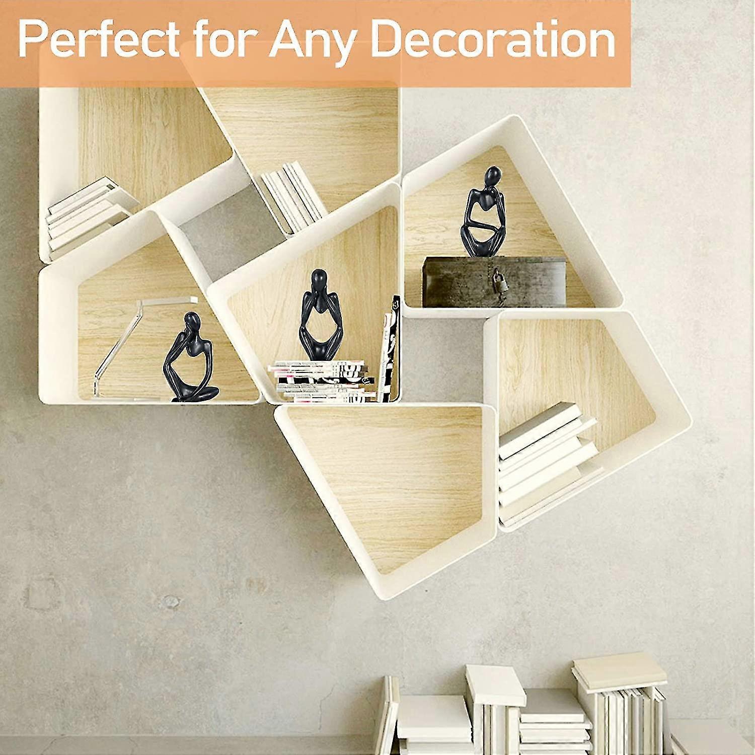 The Thinker Statue Mini Abstract Resin Thinker Statue For Modern Home ...