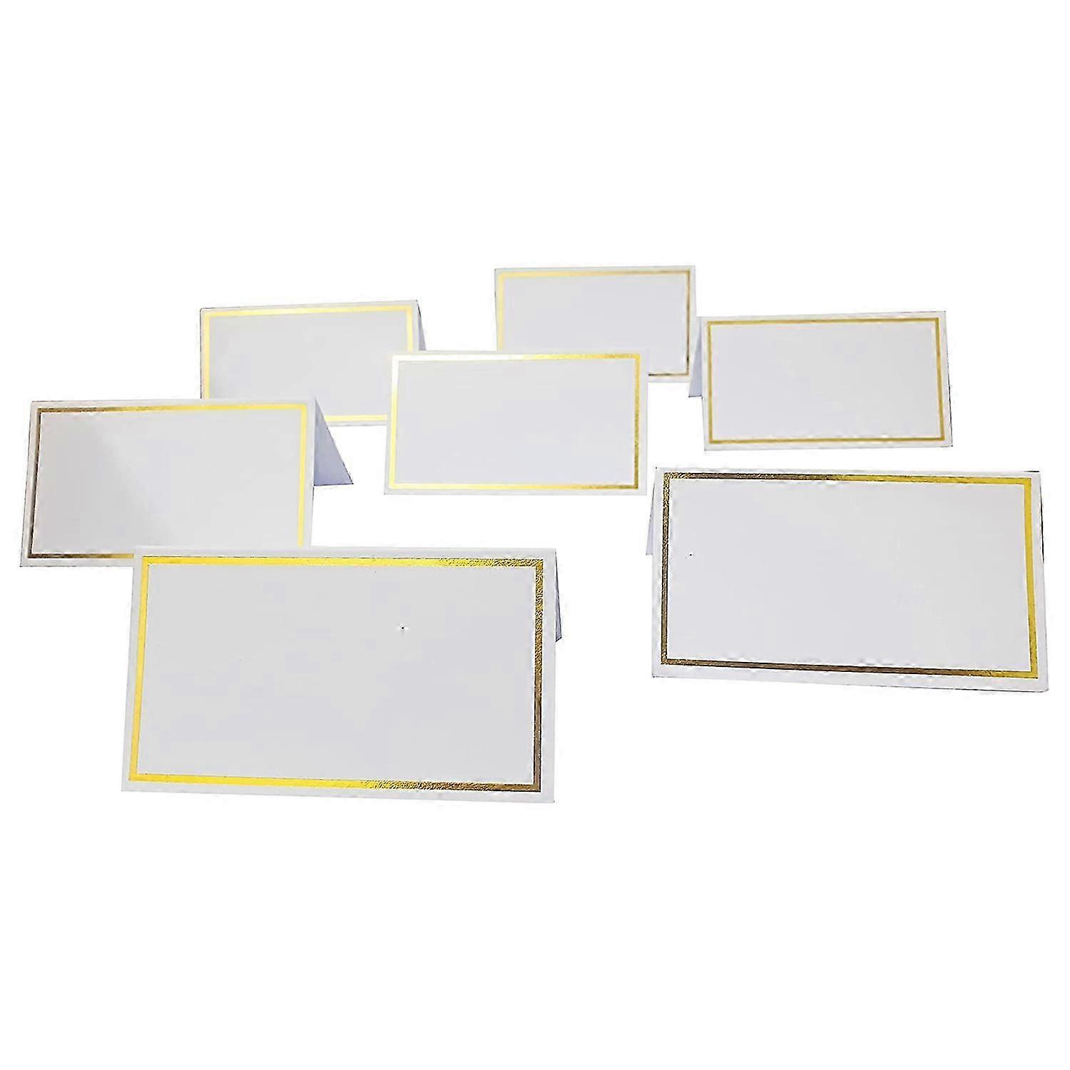 Place Cards for Weddings Pack of 100 Premium Tent Name Cards for Table ...
