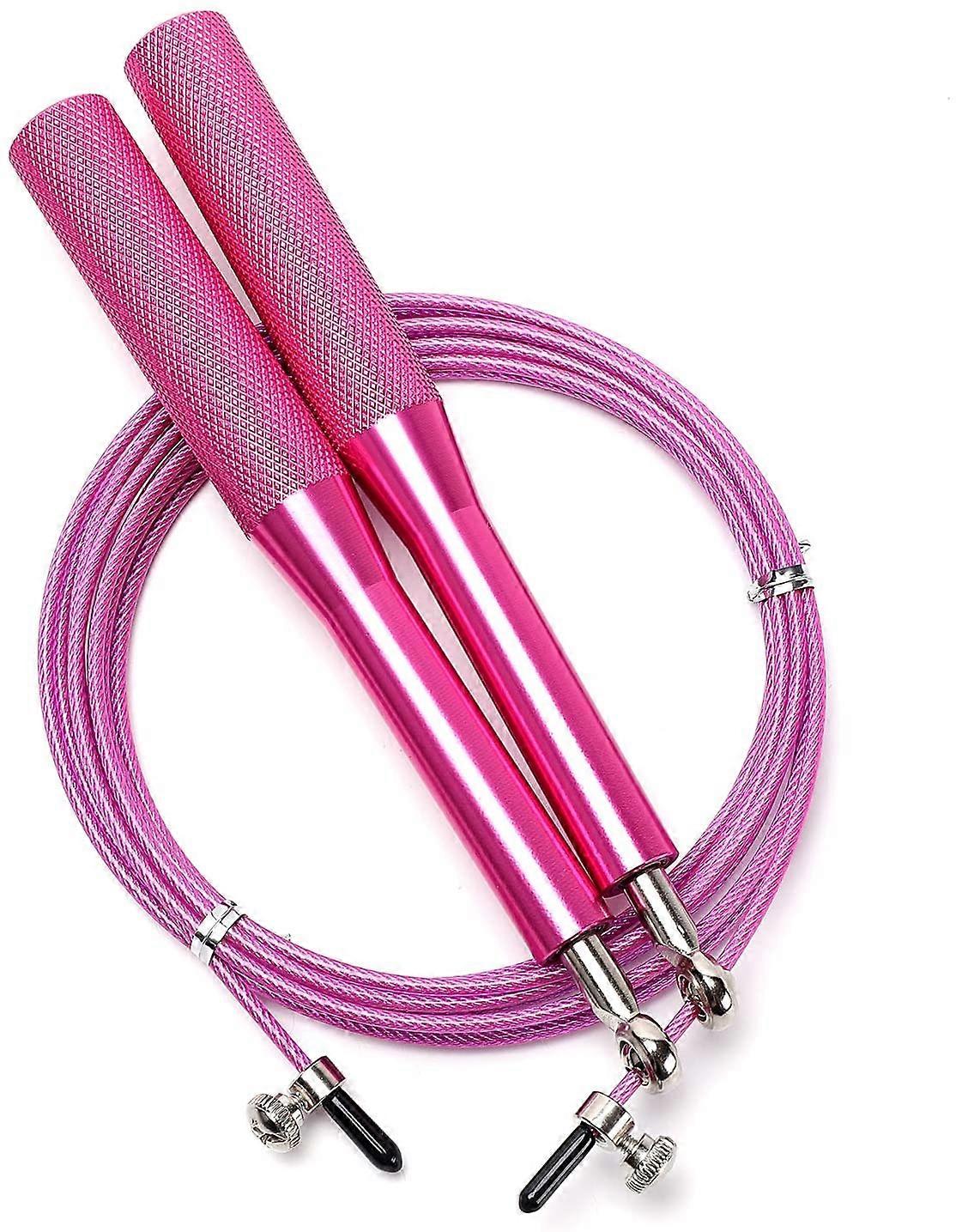 Jump Rope, Aluminum Alloy Handles Metal Bearing Jumping Ropes, Training ...