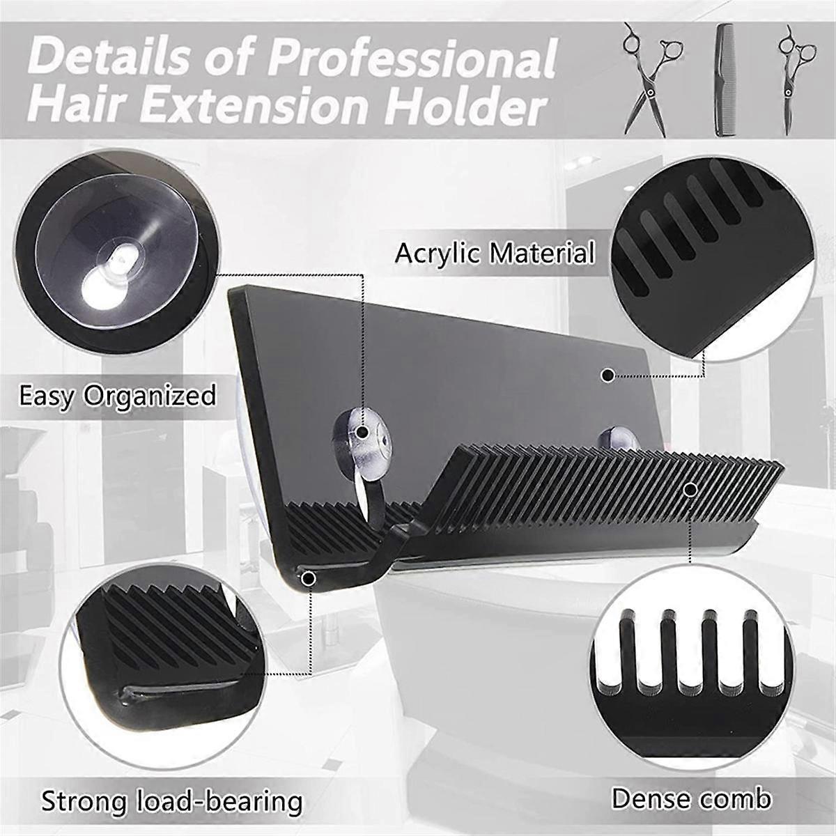 Professional Acrylic Hair Extensions Sectioning Holder Organizer Rack ...