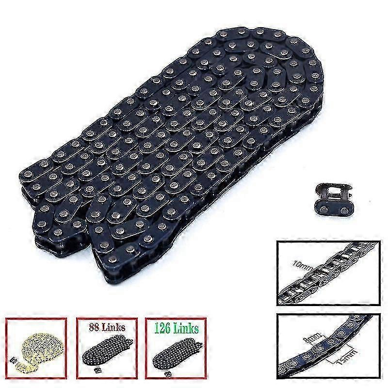 T8f Chain With Spare Master Link For Mini Dirt Bike Quad Atv 47cc 49cc ...
