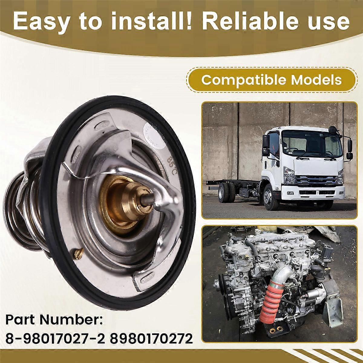 Thermostat for ISUZU Engine 4JJ1 CX130B Excavator Parts Thermostat ...