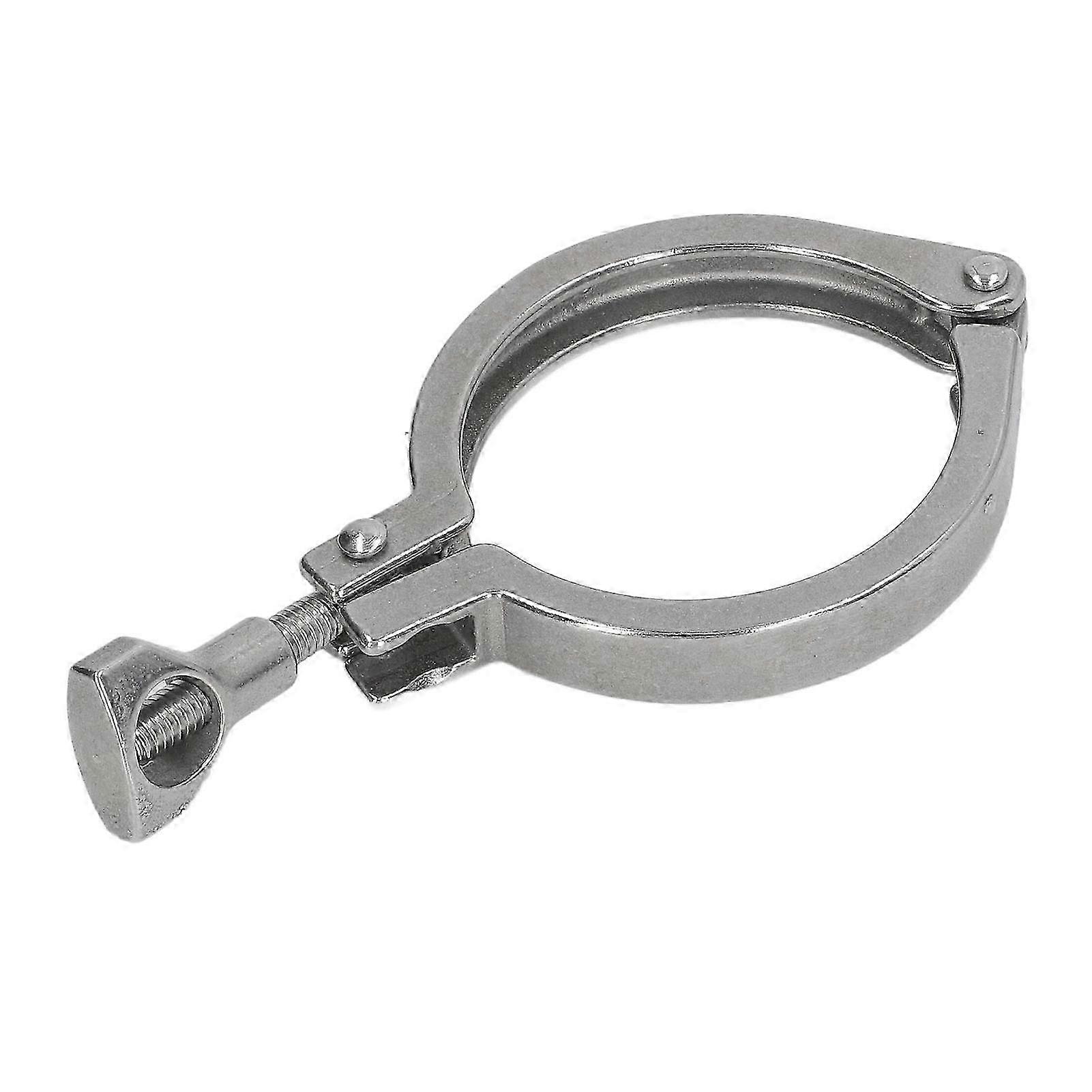 Sanitary Clamp 304 Stainless Steel Water Pipe Fixing Clamp Single Pin ...