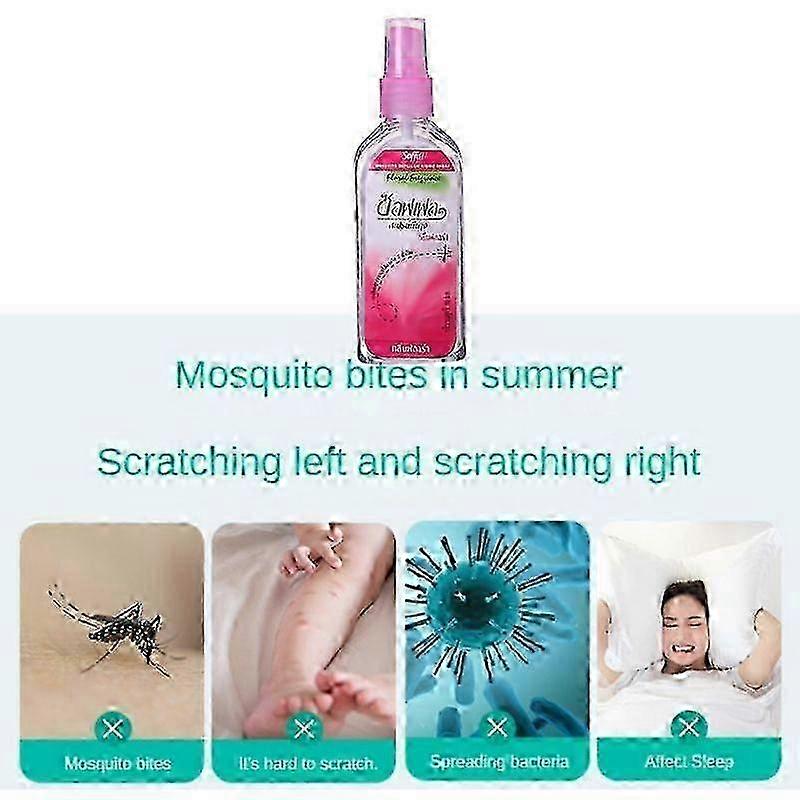 5X Mosquito Spray Thailand Plant Anti-mosquito Bite Swelling Itching ...