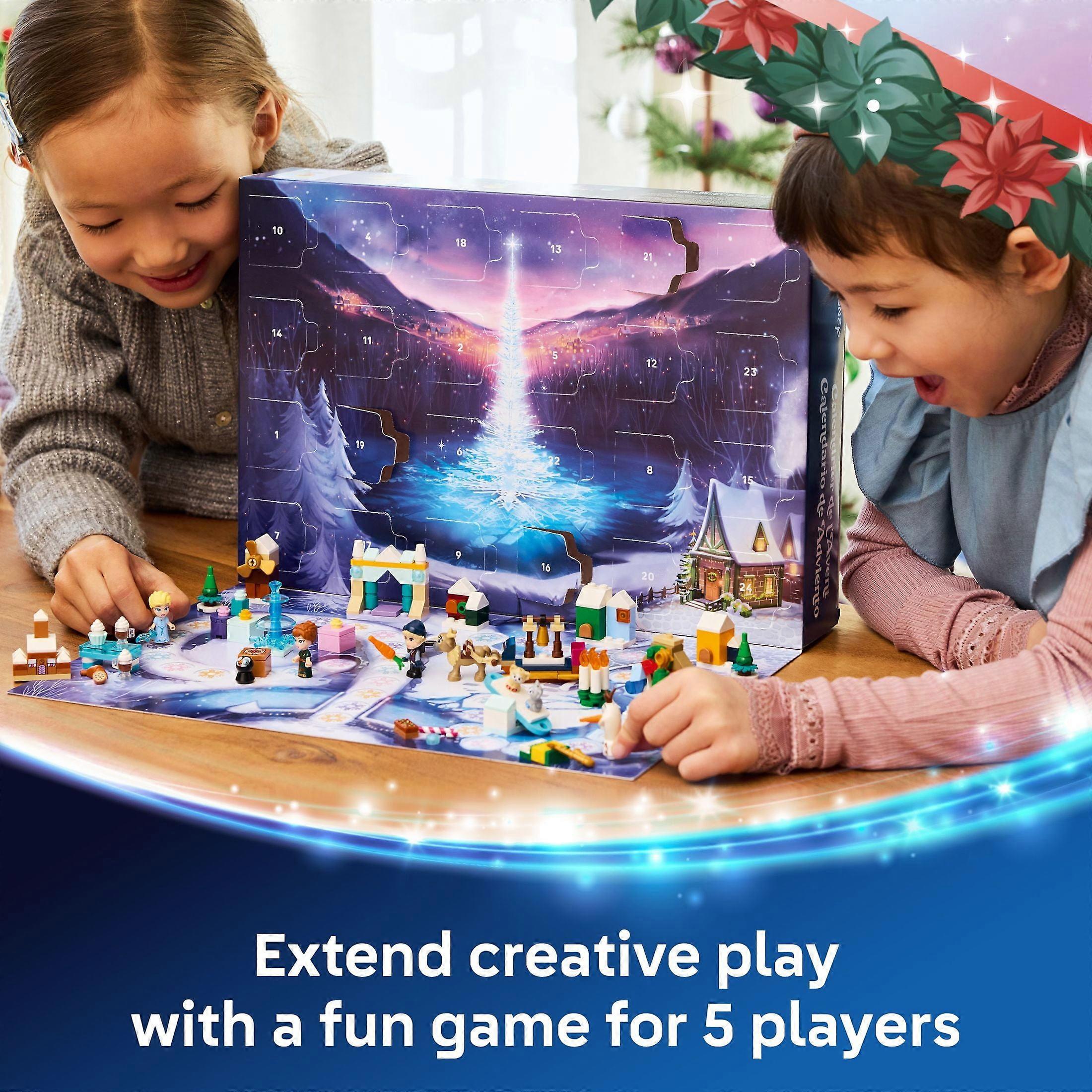 LEGO Disney Frozen Advent Calendar 2025 Kids Toy - Holiday Countdown ...