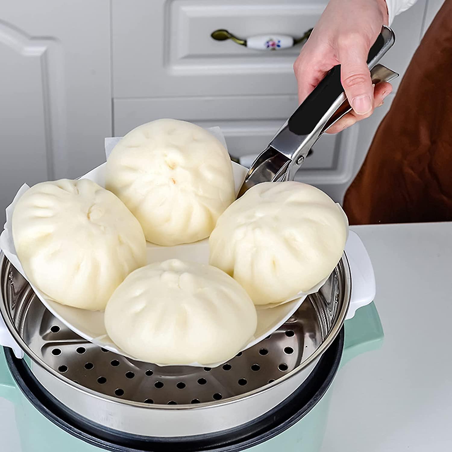 Kitchen Scald Clamp Kitchen Stainless Steel Retrieval Clamp Non-Slip ...