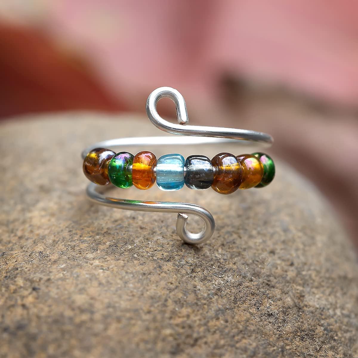 To My Daughter Fidget Ring For Anxiety, Fidget Rings For Anxiety For ...