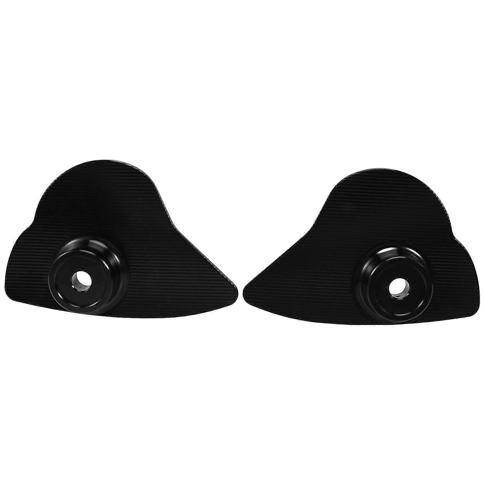 Motorcycle Rearview Wind Wing Adjustable Rotating Side Mirror Winglet ...
