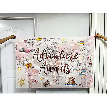 Adventure Awaits Backdrop 7x5ft Travel Themed Adventure Waiting Party ...