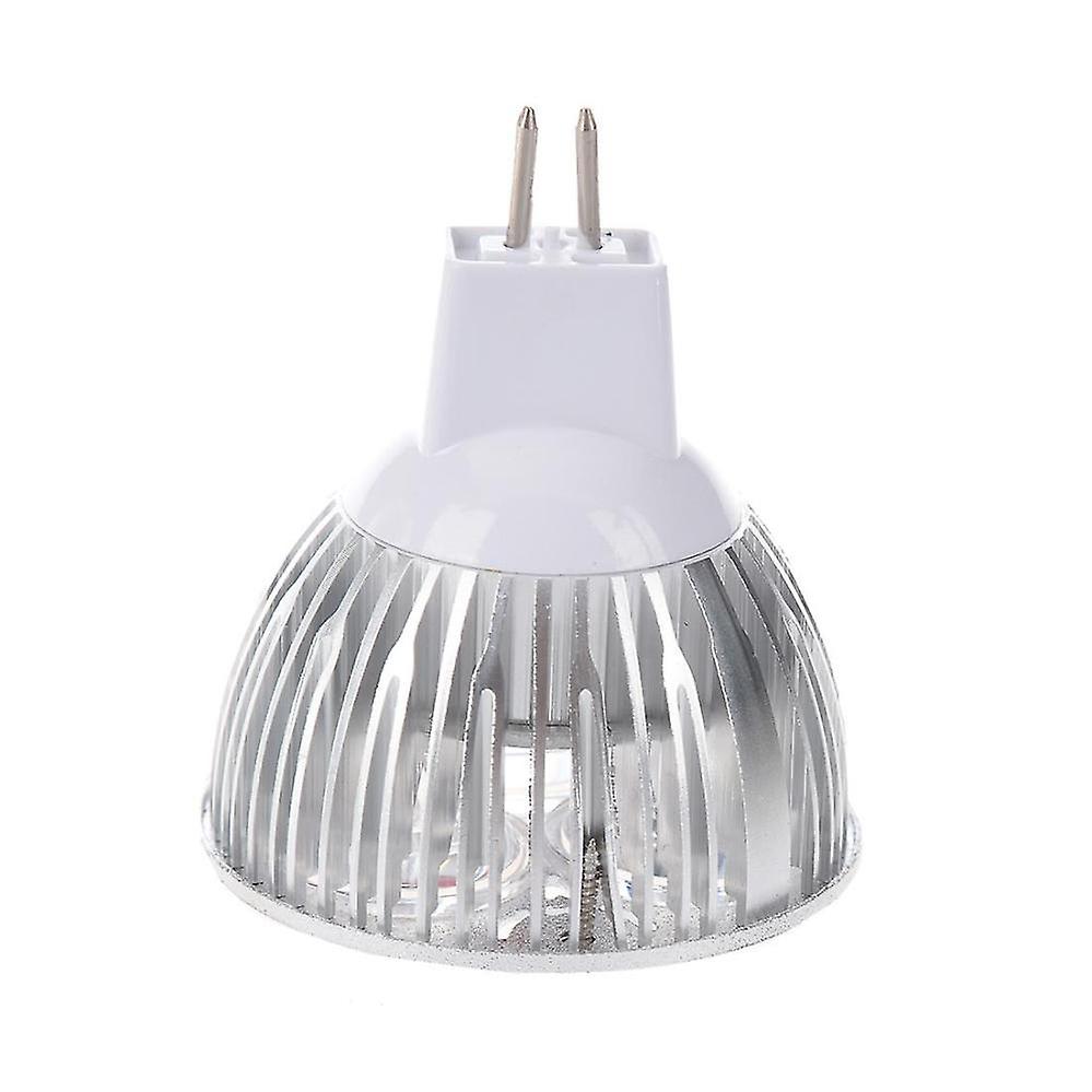 3w 12-24v Mr16 Warm White 3 Led Light Spotlight Lamp Bulb Only | Fruugo UK