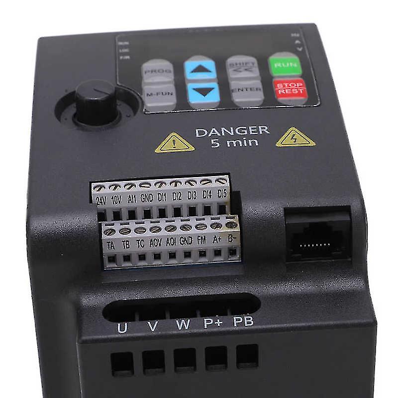 Sako variateur fréquence 2.2kw monophasé à 3 phases vfd mini variateur ...