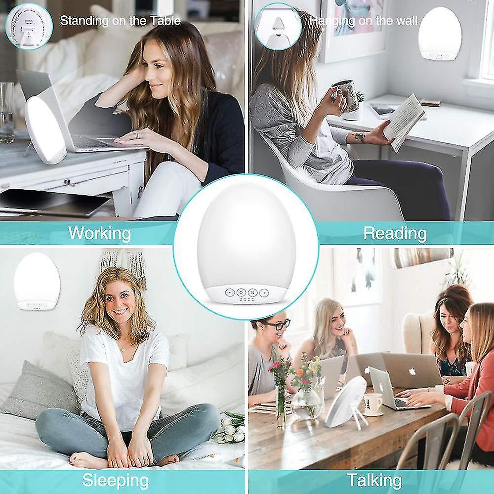 Sad Lamp, 10000 Lux Light Therapy Lamp, With 3 Adjustable Brightness ...