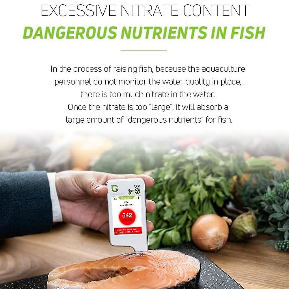 2f Nitrate Tester Food Safety Detector Portable Food Nitrate Tester ...