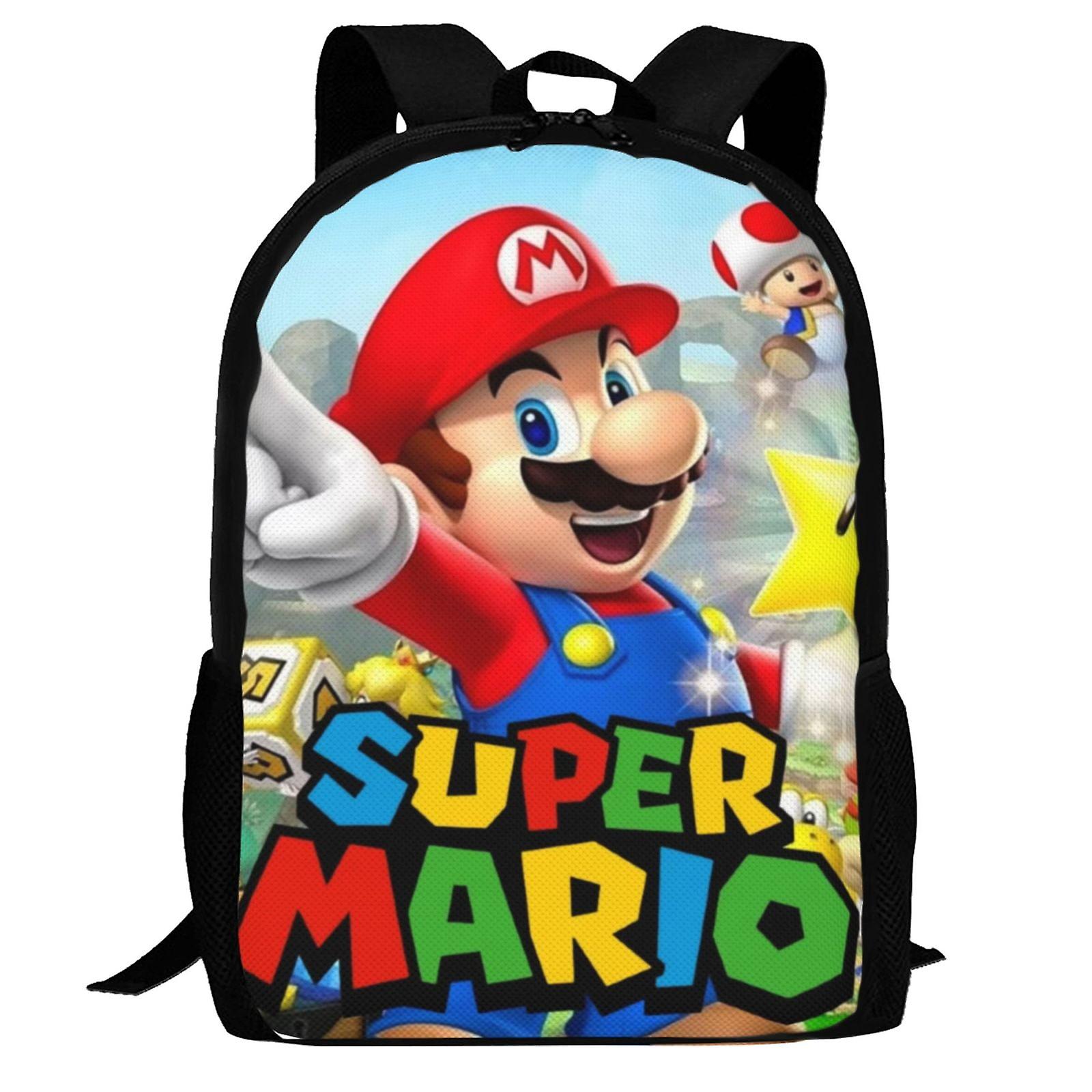 Super Mario Backpack,Laptop Backpack Lightweight Casual DaypackMulti ...