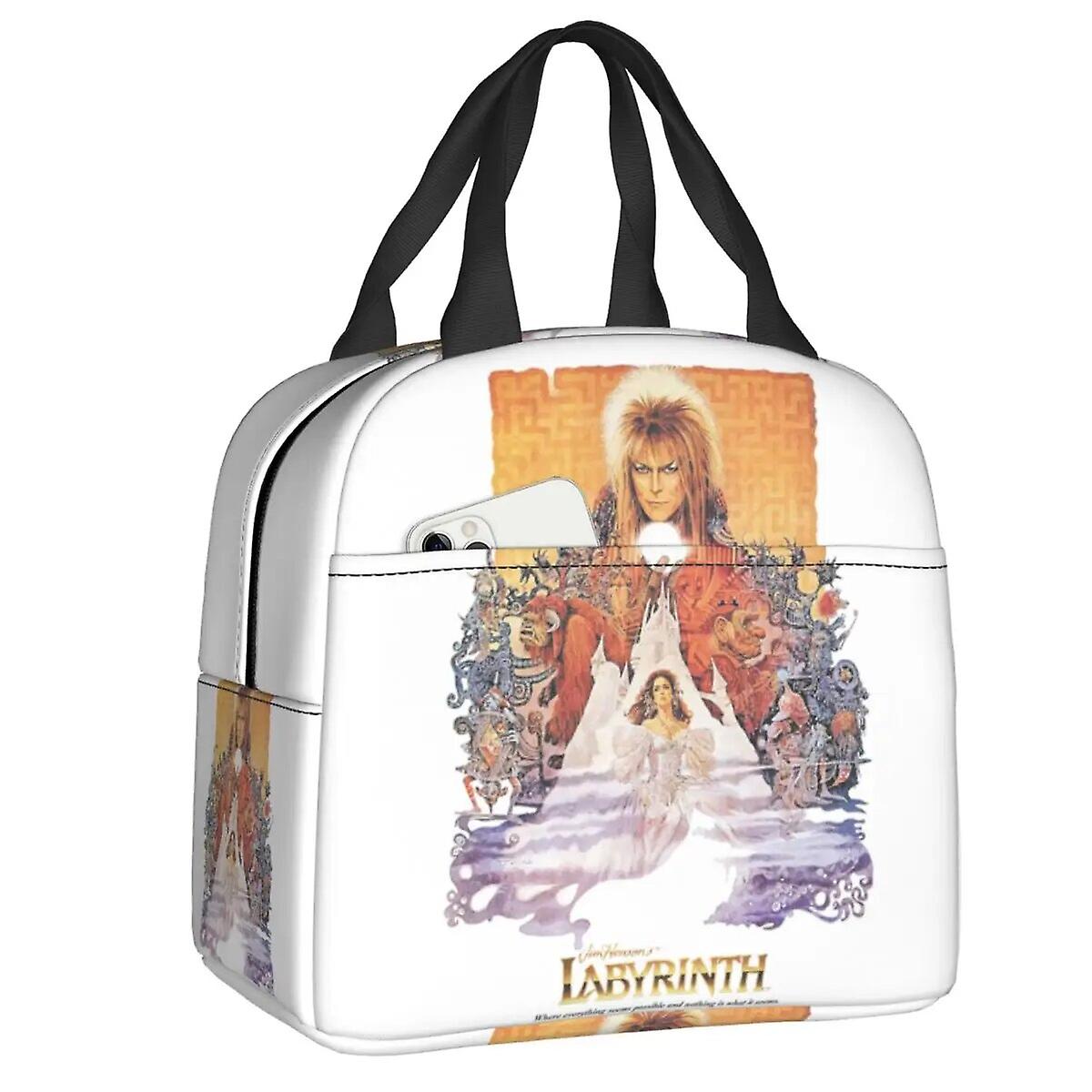 Labyrinth Jareth The Goblin King Lunch Bag For Women Waterproof Cooler ...