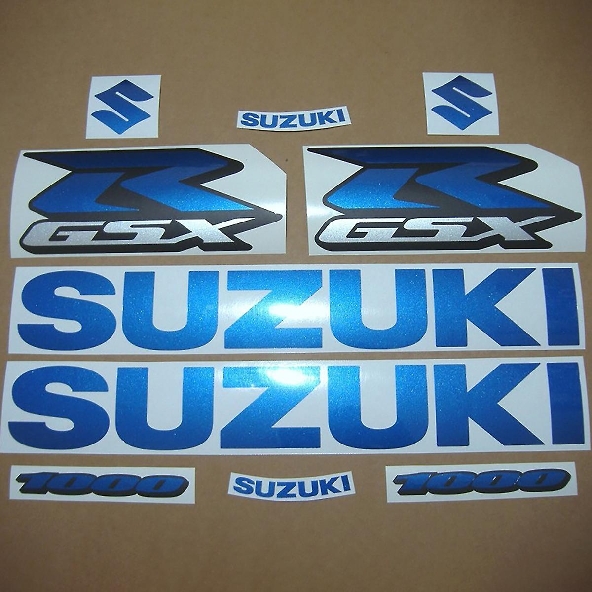 For Suzuki Gsxr Decal Sticker 600 750 1000 Logo Set Gsx R Tank Emblem ...