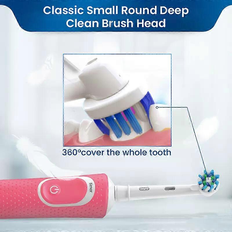 Oral B D100 Electric Toothbrush 2d Vitality Cleaning Teeth Brush ...